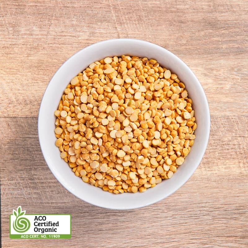 Chana Dal (Chickpeas Split) Organic 5kg | Terra Madre